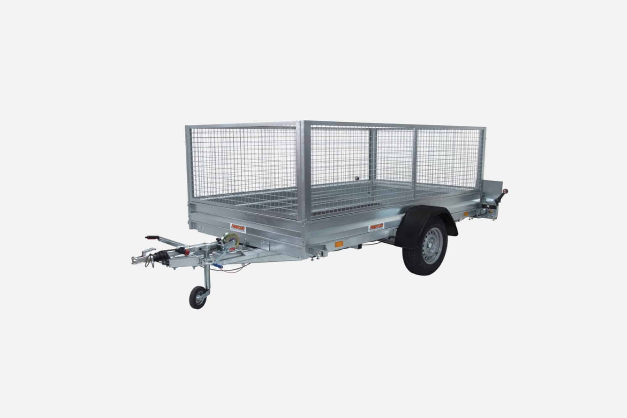 Kippbarer Tieflader/ Gitteranhänger | DirtMonkey
